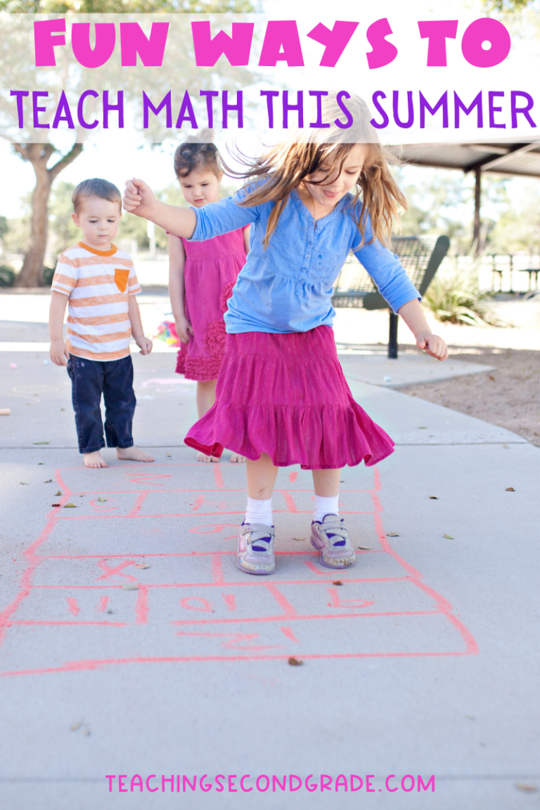 Fun Ways to Teach Math this Summer - Teaching Ideas Made Easy