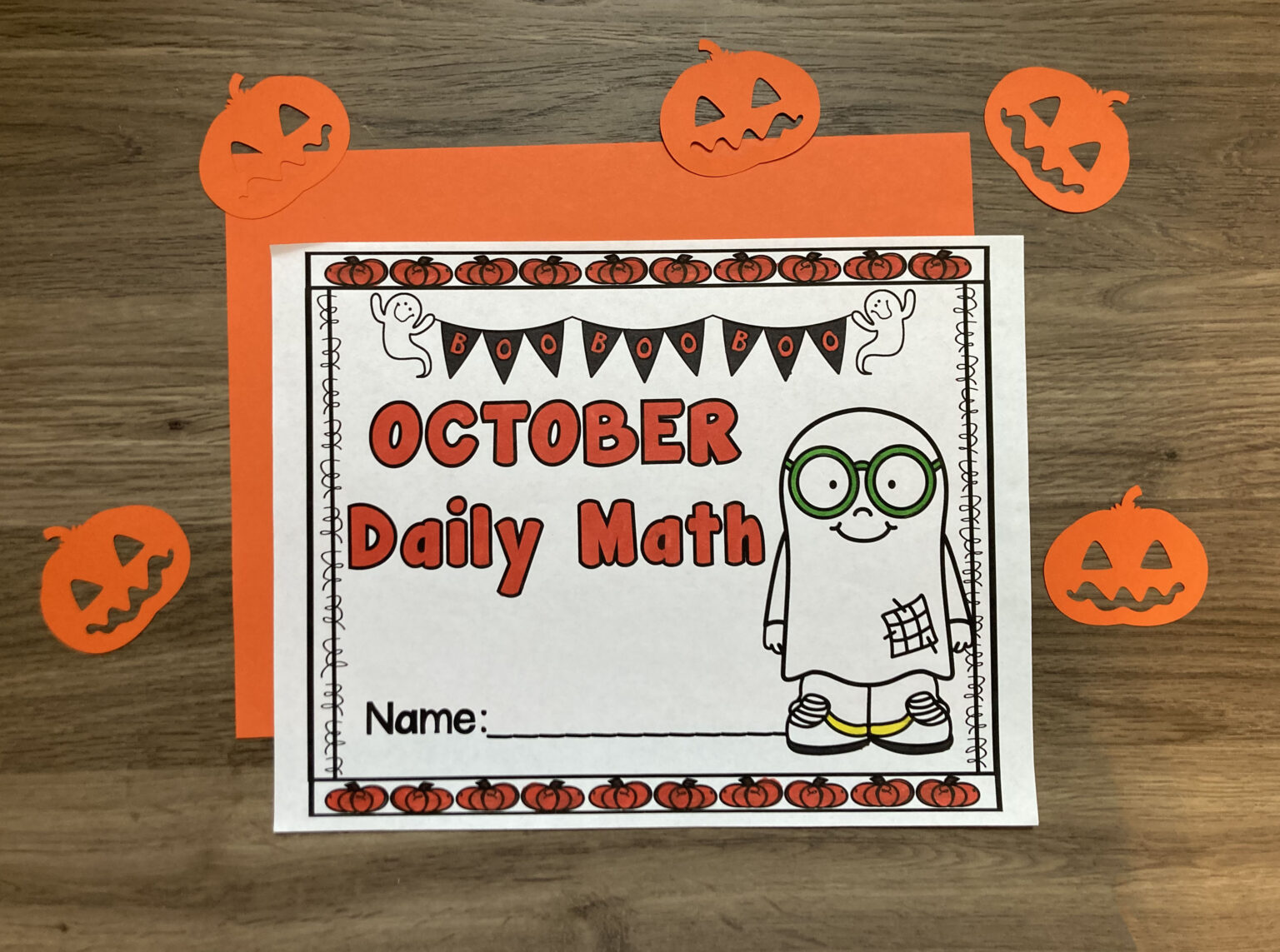 October Morning Work - Teaching Ideas Made Easy