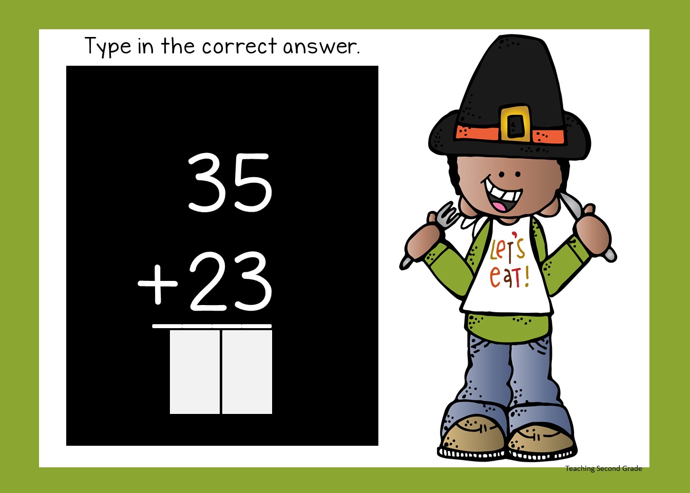 Thanksgiving Addition and Subtraction - Teaching Ideas Made Easy
