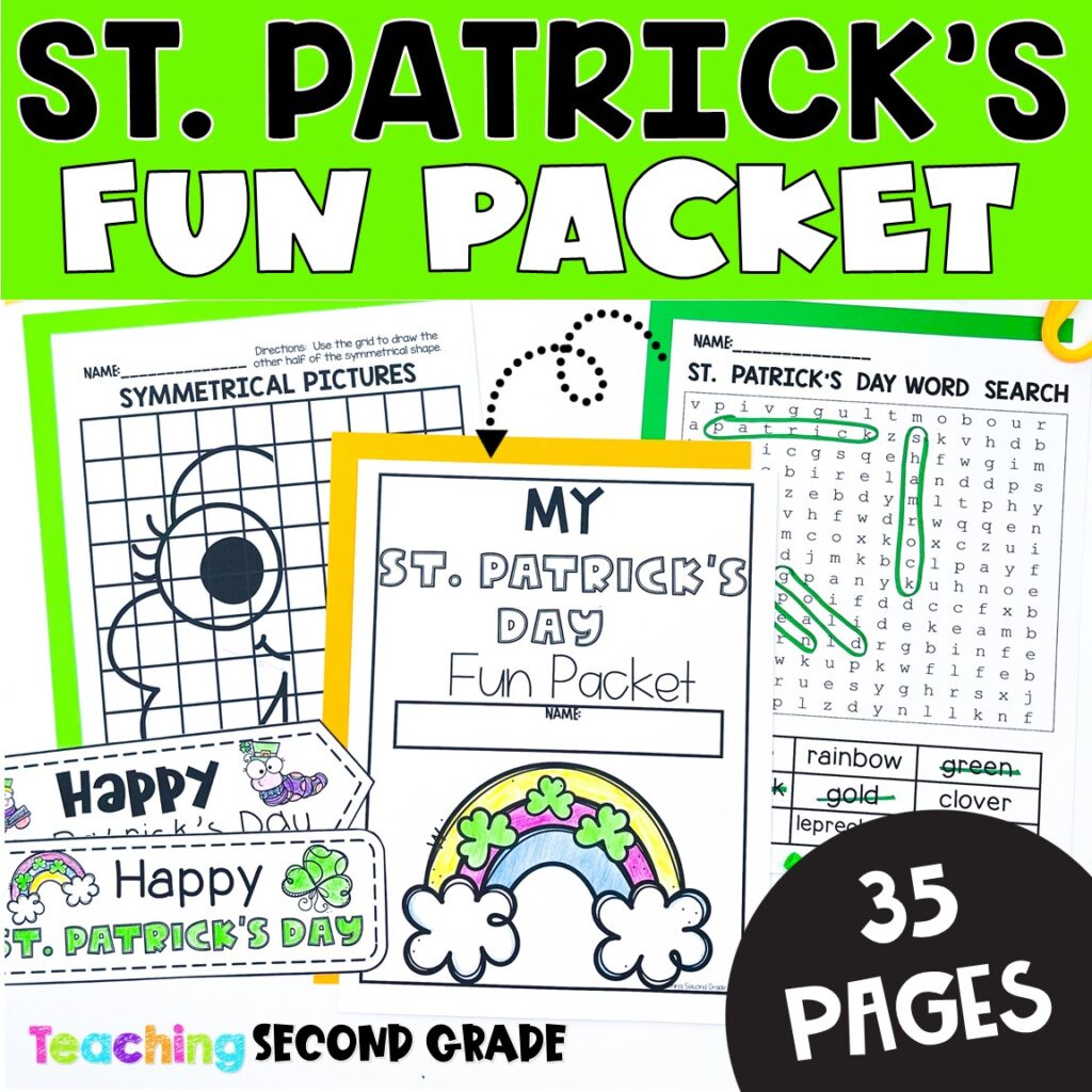 St. Patrick's Day Fun Packet - Teaching Ideas Made Easy