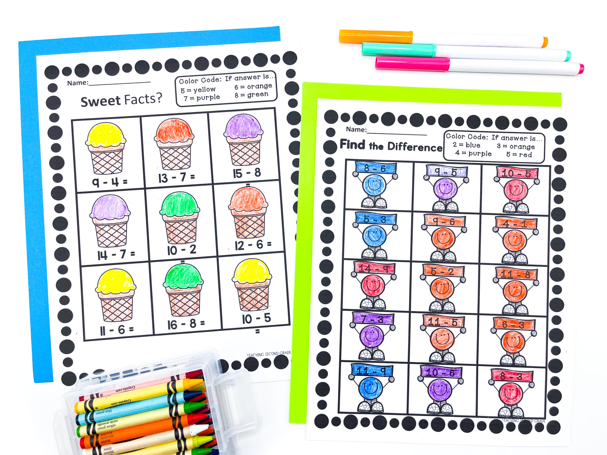 Addition and Subtraction Facts Strategies - Teaching Ideas Made Easy