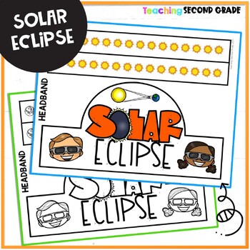 Solar Eclipse Cut and Paste Headbands or Crowns - Perfect for School or ...
