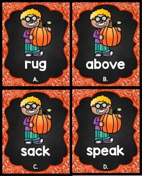 Synonyms Halloween ELA Center - Teaching Ideas Made Easy