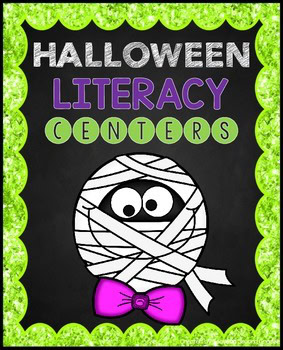 Halloween Literacy Centers Bundle - Teaching Ideas Made Easy