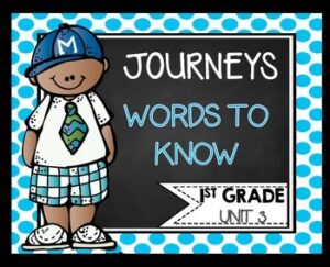 Vocabulary Words Practice Unit 3 - Teaching Ideas Made Easy