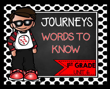 Vocabulary Words Practice Unit 6 - Teaching Ideas Made Easy