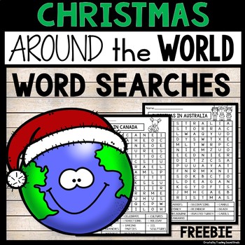 Christmas Around The World Word Search All Categories Fuelshara