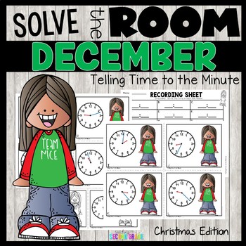 Telling Time to the Nearest Minute Math Task Cards - Teaching Ideas ...