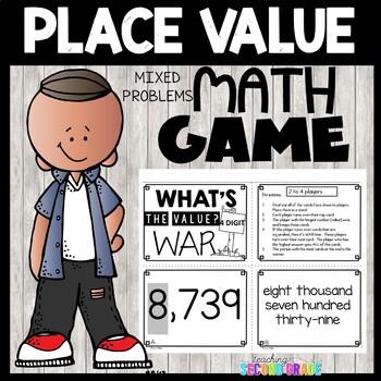 4 Digit Place Value Written Form Math Game - Teaching Ideas Made Easy