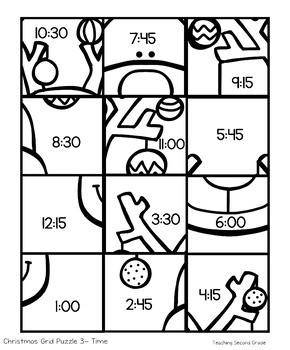 Christmas Math and ELA Mystery Pictures - Teaching Ideas Made Easy