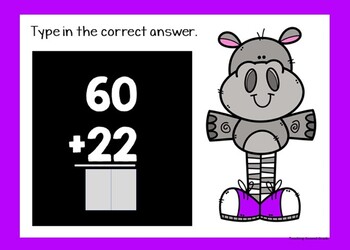 2 Digit Addition without Regrouping Google Slides™ Distance Learning ...