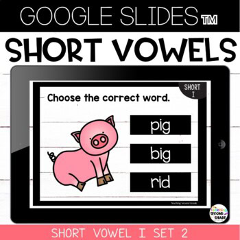 Short Vowel I Set 2 Google Slides™ - Teaching Ideas Made Easy