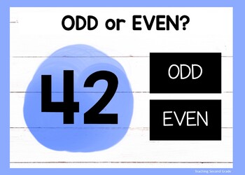 Odd and Even Set 1 {2 Digit} Google Slides™ Distance Learning ...