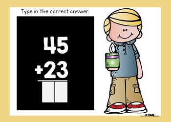 2 Digit Addition without Regrouping {Back to School} Google Slides ...