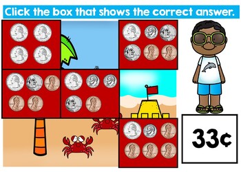 Counting Money Google Slides™ {quarter, dimes, nickels, pennies ...