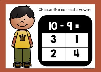 Fall Google Slides™ Subtraction Facts Practice Set 2 - Teaching Ideas ...