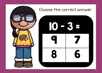 Fall Google Slides™ Subtraction Facts Practice Set 2 - Teaching Ideas ...