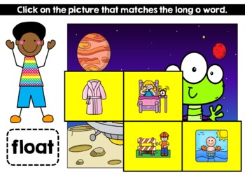 Long Vowel O Google Slides™ Mystery Picture - Teaching Ideas Made Easy