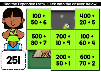 Expanded Form {3 digit} Google Slides™ Mystery Pictures - Teaching ...