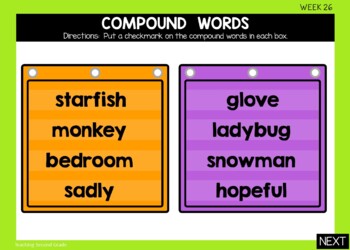 Digital Morning Work for Google™ Classroom ELA 2nd Grade Week 26 ...