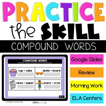 Compound Words Google Slides - Teaching Ideas Made Easy