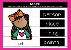Nouns Google Slides - Teaching Ideas Made Easy