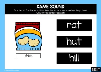 Short Vowels Google Slides - Teaching Ideas Made Easy