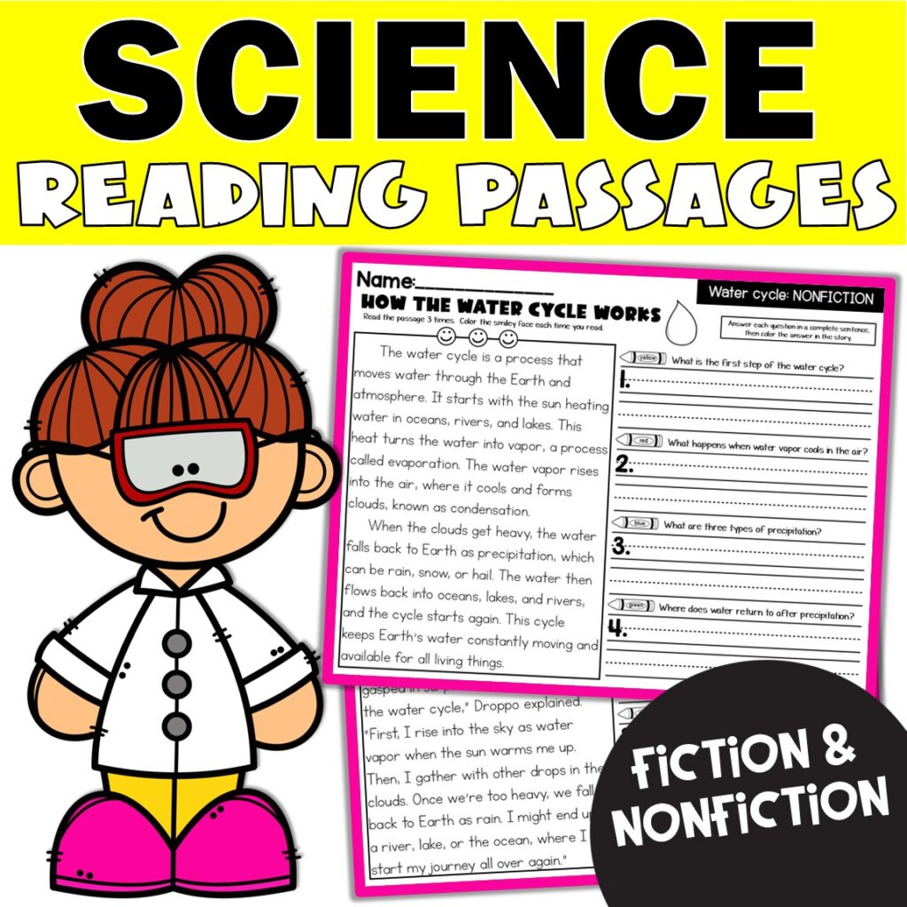 Science Reading Passages for 2nd Grade with Text Evidence - Teaching ...