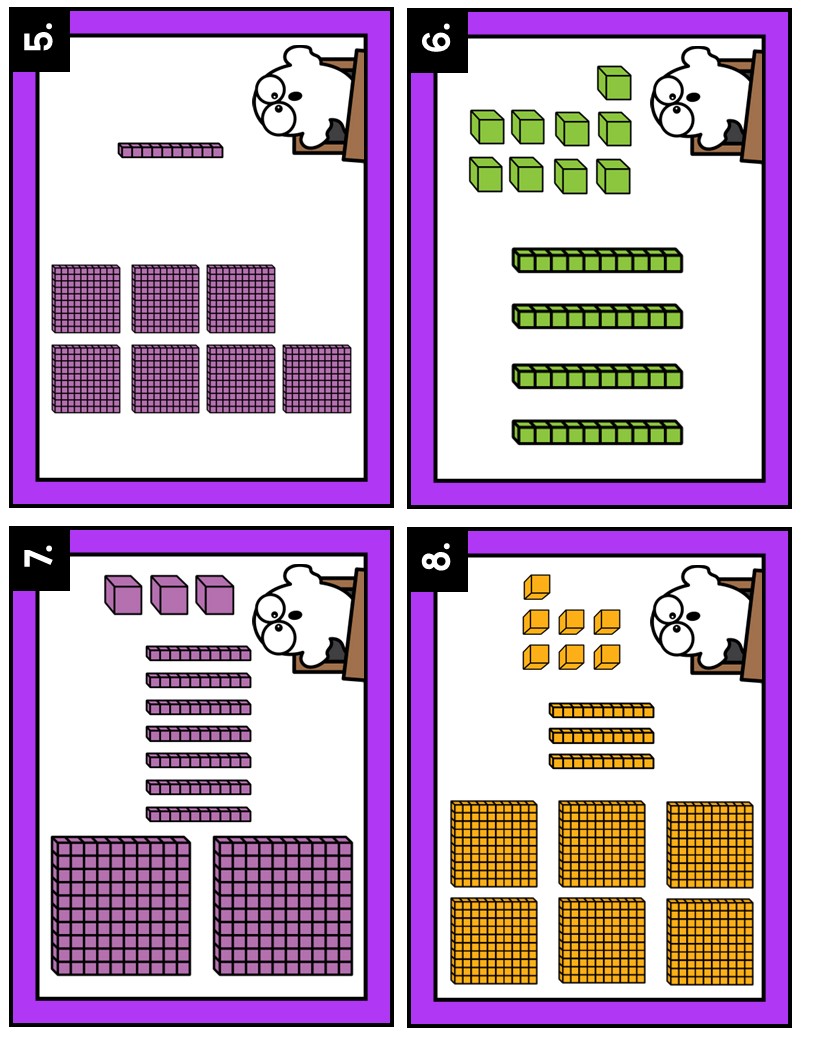 Halloween Place Value Math Center 1st 2nd Grade - 2 and 3 Digit Place ...