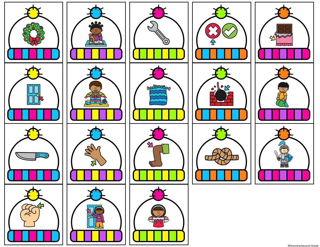 Winter Silent Letter Phonics Center - Teaching Ideas Made Easy
