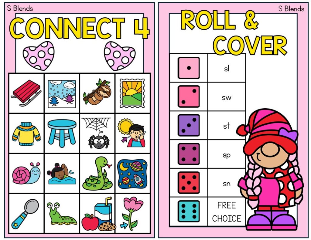 Engaging Connect 4 Blends Phonics Game / Center - Teaching Ideas Made Easy