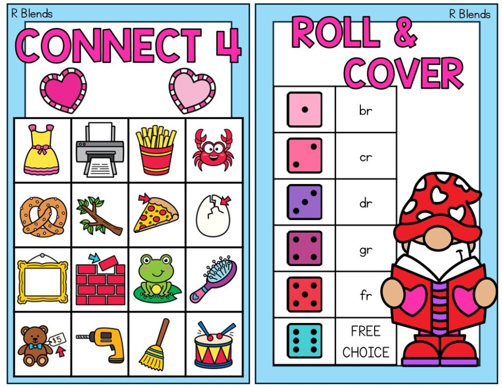 Engaging Connect 4 Blends Phonics Game / Center - Teaching Ideas Made Easy