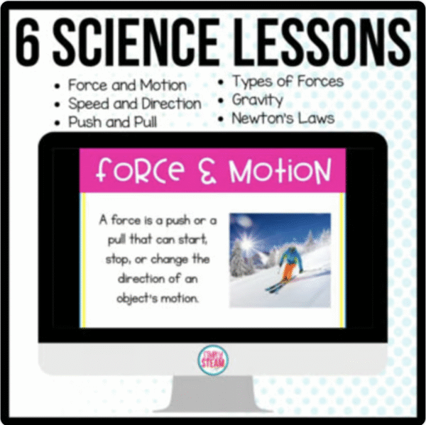 Force and Motion PowerPoint Lessons and Quizzes - Teaching Ideas Made Easy