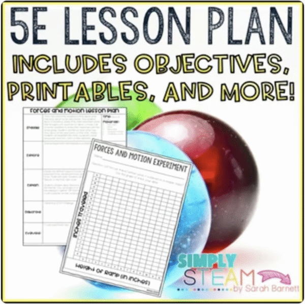 Force and Motion STEM Activity - Teaching Ideas Made Easy