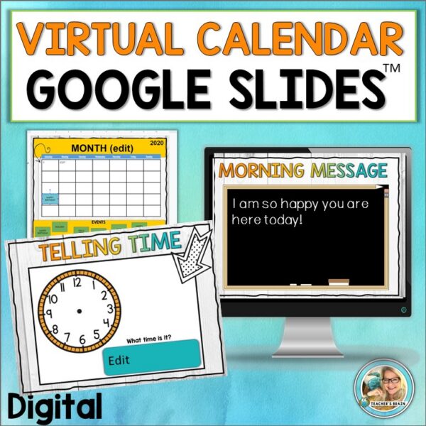 Morning Meeting Google™ Slides | Activities | Calendar Time | EDITABLE ...