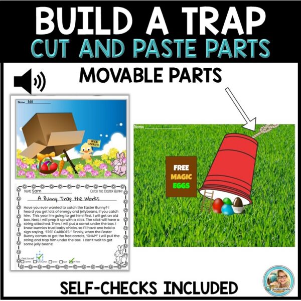 HOW to Catch the Easter Bunny Writing | Build a Trap - Teaching Ideas ...