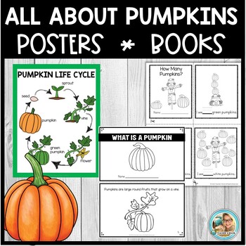All About PUMPKINS Activities Crafts | Life Cycle | Math and Literacy ...