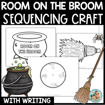 Room on the Broom Sequencing Craft Activities | Halloween - Teaching ...