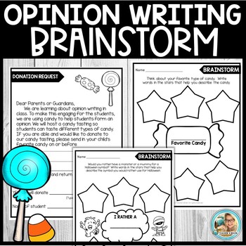 Halloween Opinion Writing Prompts | Graphic Organizers | Creative ...