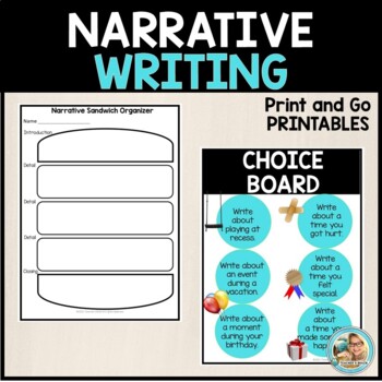 Narrative Writing Activities - Teaching Ideas Made Easy
