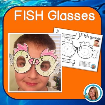Ocean Theme Fish Glasses by Teacher's Brain - Teaching Ideas Made Easy