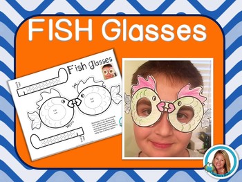 Ocean Theme Fish Glasses by Teacher's Brain - Teaching Ideas Made Easy