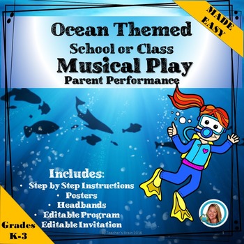 Ocean Themed Play AND Scripts - Teaching Ideas Made Easy