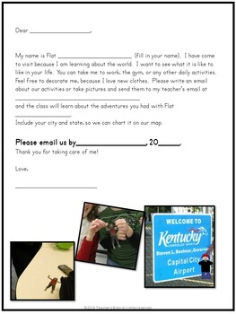 Flat Stanley Letter FREE Editable - Teaching Ideas Made Easy
