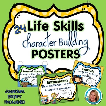 Life Skills Special Education Character Building Posters - Teaching ...