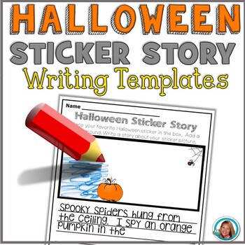 Halloween Writing Activities | Sticker Stories - Teaching Ideas Made Easy