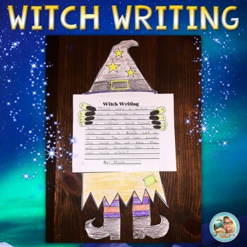Halloween Witch Craft Writing Activity - Teaching Ideas Made Easy