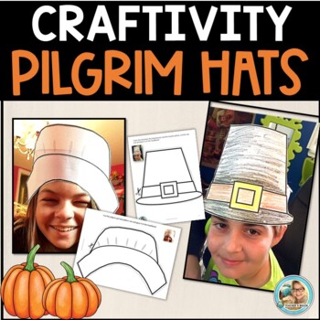 Thanksgiving Pilgrim Hats | Craft | Writing - Teaching Ideas Made Easy