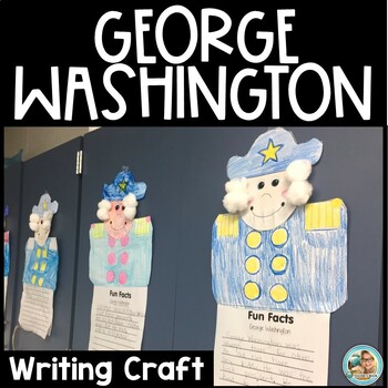 Presidents Day Writing Activity | George Washington | Craft - Teaching ...