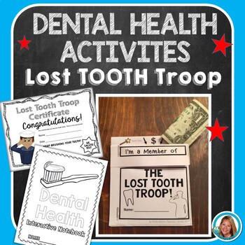Lost Tooth Chart, Pouch & Dental Health Activities with Tooth Fairy ...